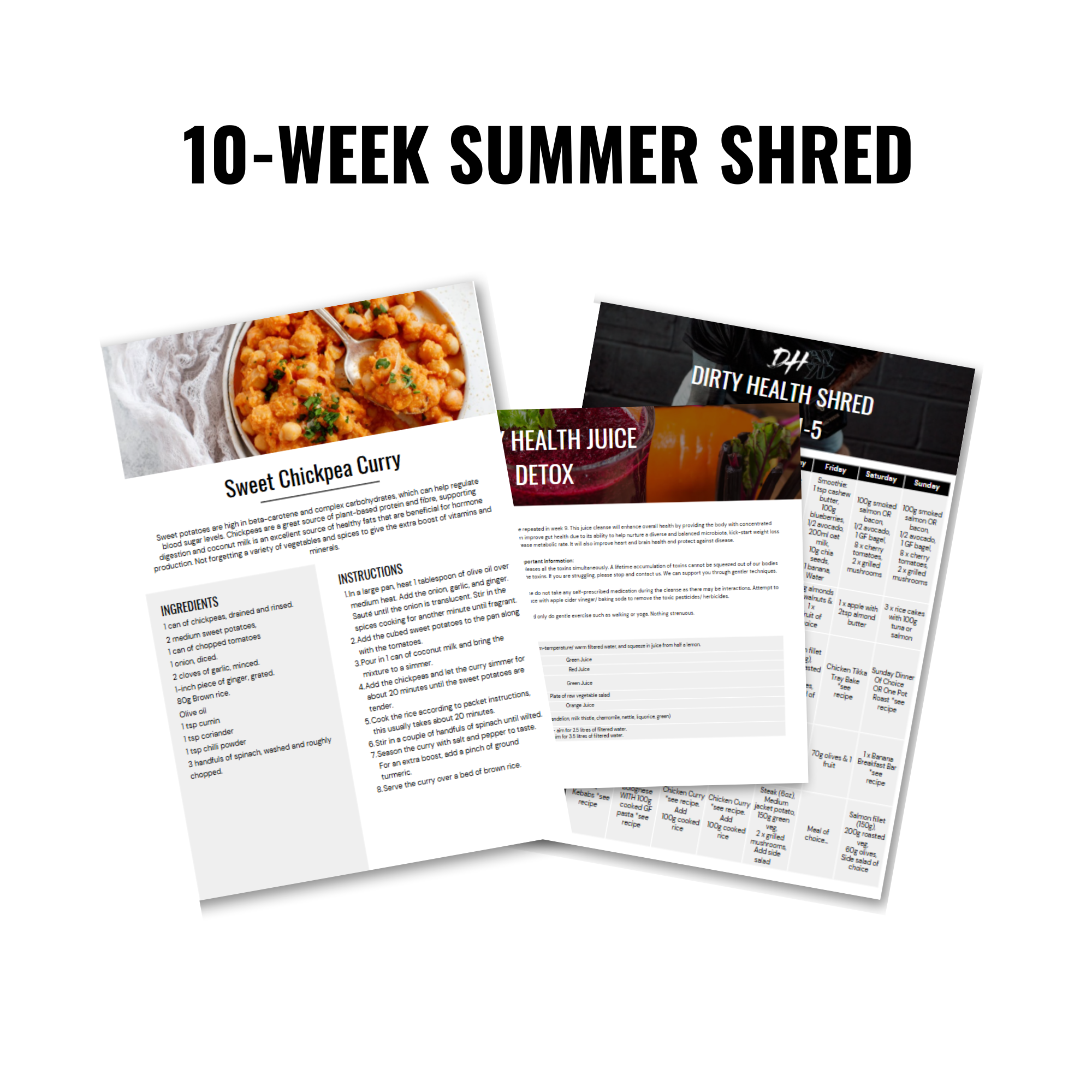 10-Week Shred – Dirty Health
